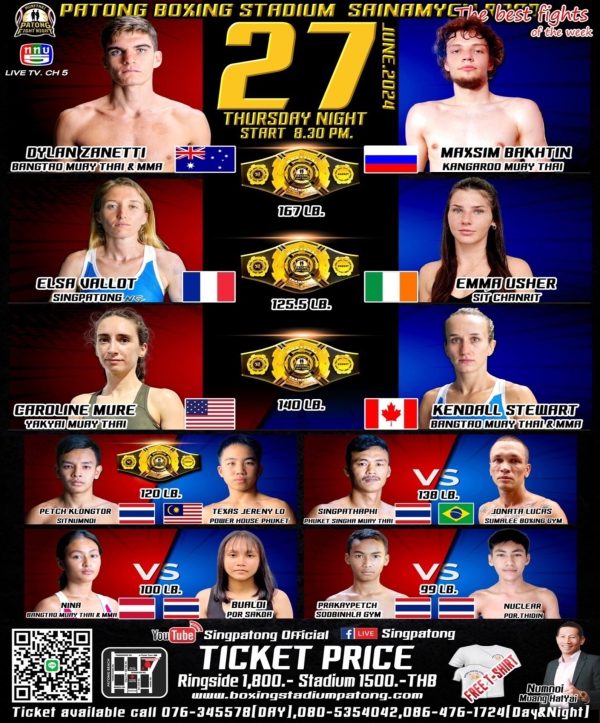 Patong Boxing Stadium | Phuket Muay Thai Fights Get Tickets!